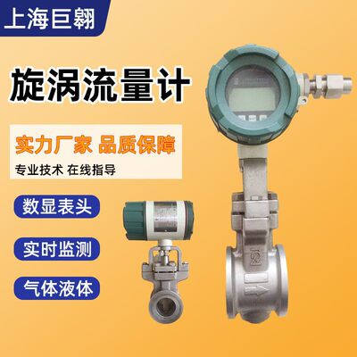 YF-105旋涡流量计实时监测数据液体气体蒸汽dn50管道式流量计