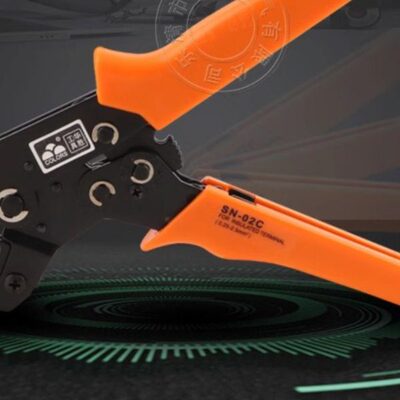 华胜SN-02C SV RV预绝缘压线钳 端子钳 冷压端子压线钳O型U型钳子