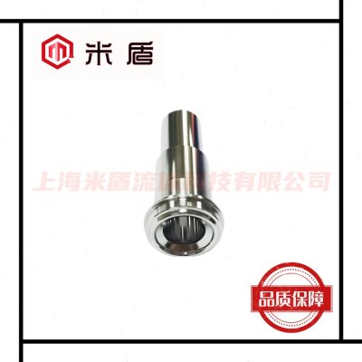 GLAND VCR长焊接接管 3/8"长卡套管对焊接管 1/2 in. VCR x 3/8