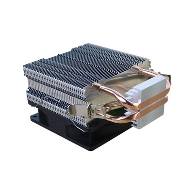 跨境EVESKY寒冰200台式电脑CPU散热器 静音i5 i7 AMD 铜管CPU风扇