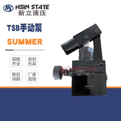 台湾SUMMER手动泵 高压小流量流量阀TSB-PT20/TSB-PT2O 现货