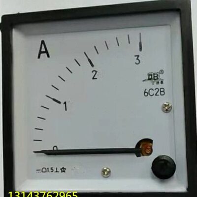 DB 德表 直流电流表6c2B-1A 2A 3A 5A 10A 15A 20A 30A 50A75MV