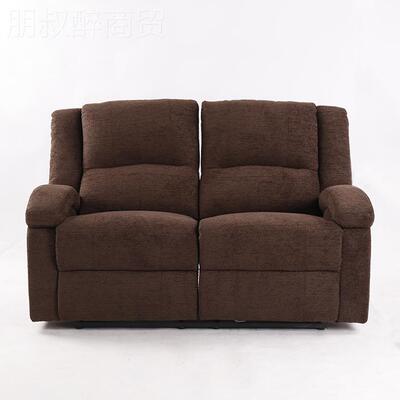 睿客临艺VSE沙沙发功能可躺沙发布客厅沙发发家用棕色布沙发椅盟