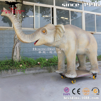 仿真小象 外贸仿真动物园模型 工艺品摆件装饰品 定制仿真动物