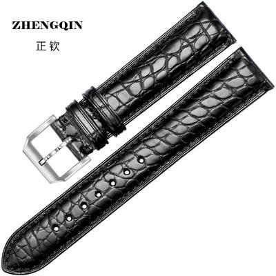 适用VETOO真皮表带 圆纹鳄鱼皮表带代用万国IWC葡萄牙飞行员 20 2