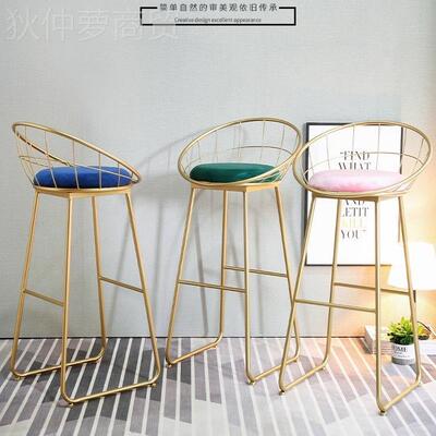 轻奢北欧吧高脚凳台凳吧凳高台吧椅台凳子吧现代家QCA用简约高脚