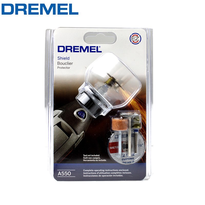 DREMEL琢美电磨机附件配件多功能切割套件防护罩套装砂磨研磨导轨