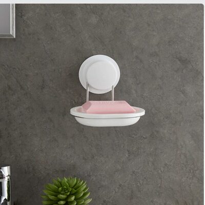 嘉宝吸盘香皂盒创意欧式皂托双层沥水肥皂盒免打孔壁挂式肥皂架