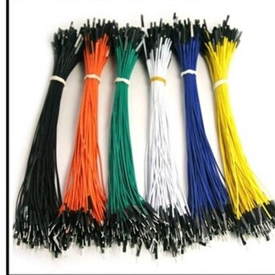 五色单根1pin杜邦线 母对母 公对母 公对公20CM 彩色排线2.54