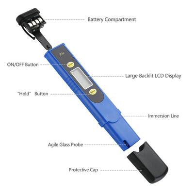 带背光笔式高精度酸度计High Accuracy Pen-type pH Meter PH-981