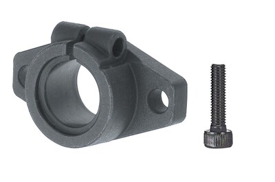 导向轴支座 法兰开口型 卧式轴座 SHFT 10 12 15 20 25 钢制/铝制