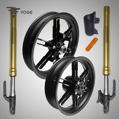 隆鑫无极LX300-9 350AC原装轮毂钢圈避震前减震侧光片前轮后轮