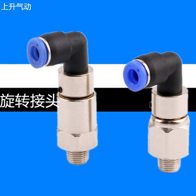 百灵直角高速旋转接头NHRL4 6 8 10 12-01/02/03/04高速旋转气动
