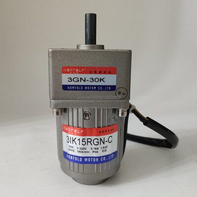 NFD诺福德3IK15RGN-C小型减速电机3GN-30K减速机US15W