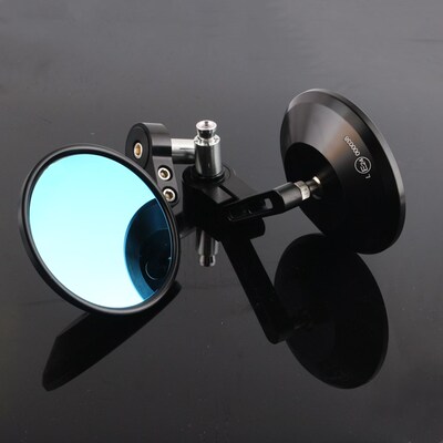 适用凯旋Tident 复古手把镜Tige  9 D车把后视镜