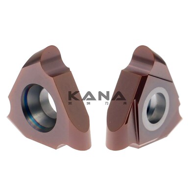 圆头立装卡簧槽刀片浅槽刀片 圆弧槽刀粒TGF32R100-R0.5 1.0 1.75