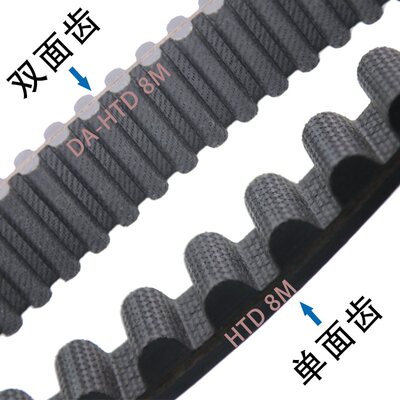 .8M800橡胶工业HTD 800-8M 100齿圆弧齿 齿形带 传动带 同步带皮