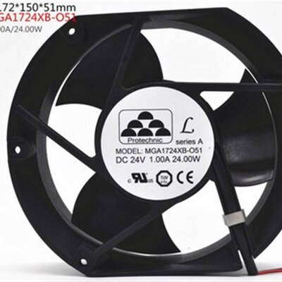 台湾Protechnic永立MGA1724XB-O51 24V 1A 17厘米变频器风扇17251