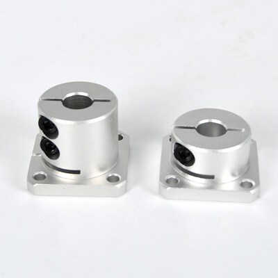 方法兰导向轴支座开口光轴固定架STHWSB SSTHWSL STHWSBL16 20 25