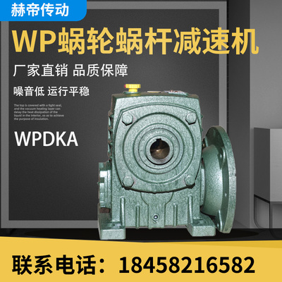 变速箱WPDKA/WPDKS蜗轮蜗杆减速机 铁壳减速箱 小型齿轮减速箱