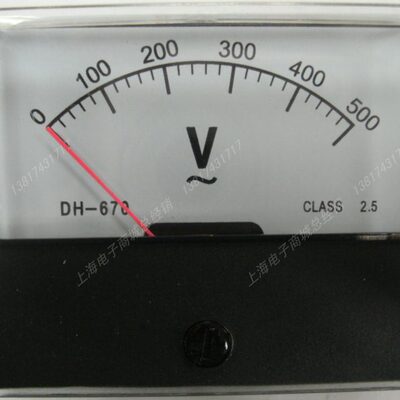 DH-670  500V 指针式交流电压表 电流电压表