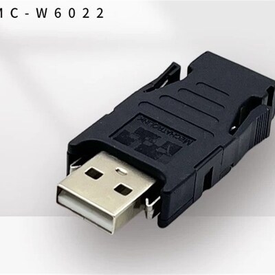 适用安川M2伺服驱动USB插头JEPMC-W6022 MP2300S-E 终端电阻 CN6