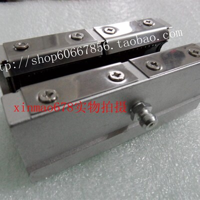 实拍开口直线滑块轴承 箱式加长滑块SBR20LUU圆柱直线导轨配套