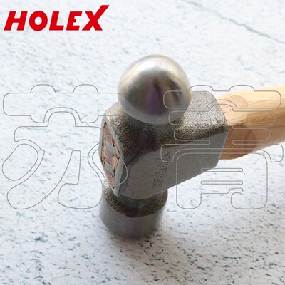 德国霍夫曼HOLEX 核桃木柄锤子  圆头锤 220g-900g