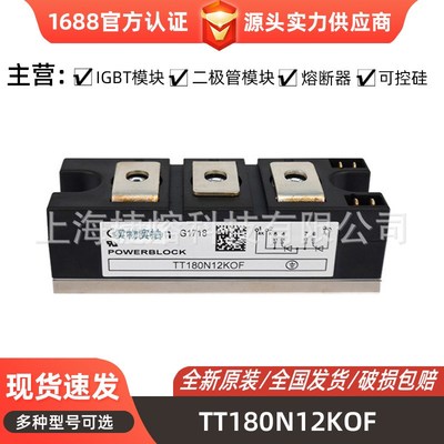 TT180N12KOF TT180N14KOF TT180N16KOF晶闸管可控硅模块 型号齐全