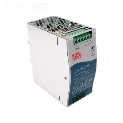 MEAN ELLW/(明纬电源 SGBQDR轨道式开关电源金属壳) 机SDR-240-24