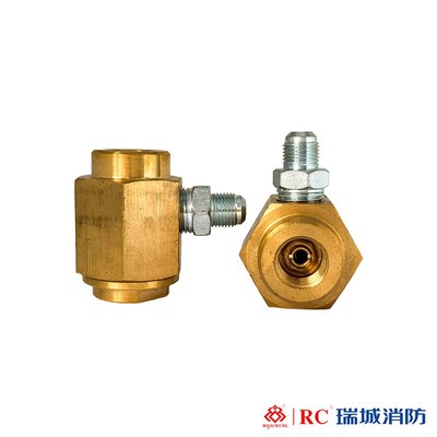 浙江瑞城雨淋阀/预作用报警阀配件 六角铜复位阀滴水安全泄压DN15