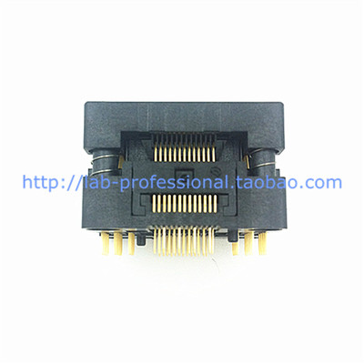Enplas测试座 QFP208/OTQ-208SG-0.5-001程座 烧录座 适配座