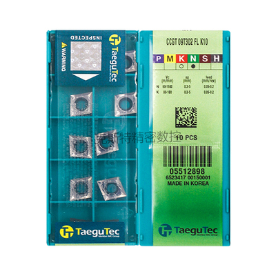 韩国特固克 Taegutec数控刀片 CCGT09T302-FL K10