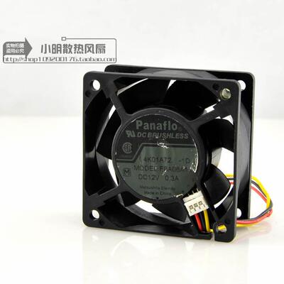 原装日本 PANAFLO 8C28AD-1F FBA06A12M 12V 0.17A 散热风扇