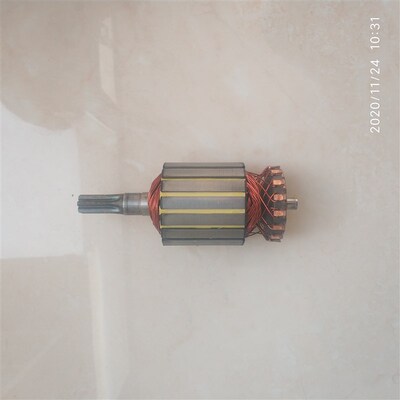 12v4000f磅电动绞盘转子电机外壳电动绞盘配件纯铜4500磅转子24v4