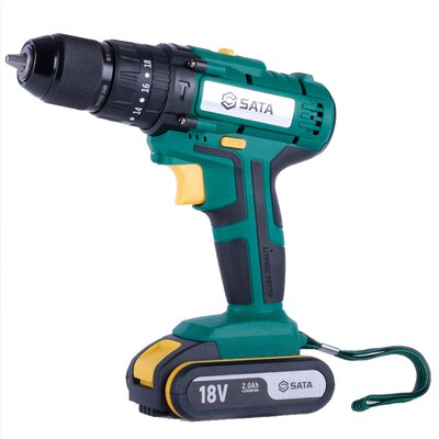 石达05808电动手钻18V锂电池大功率充电器多功能冲击钻家用电动转