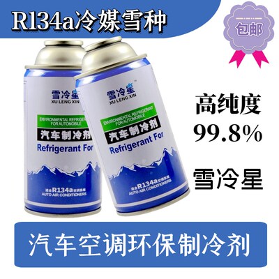 高纯度小车汽车空调制冷剂R134a雪种冷媒降温氟利昂制冷剂冷冻油