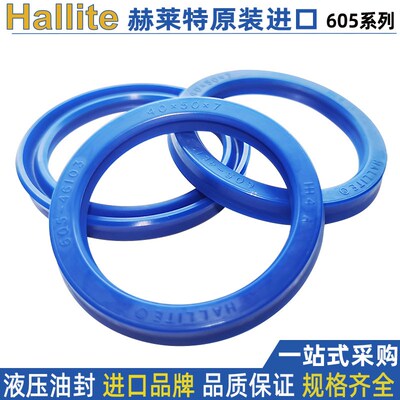 hallite液压缸油封605型110*125 130*9 11 11.8 14.5 10 12 13 16