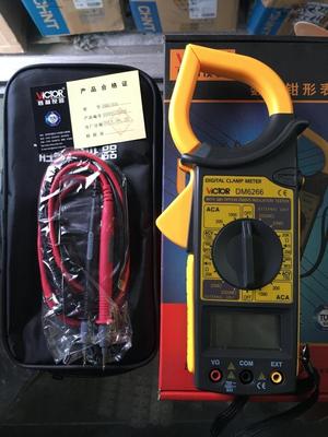原装胜利仪表DM6266数字万用电表钳形表 大电流1000A