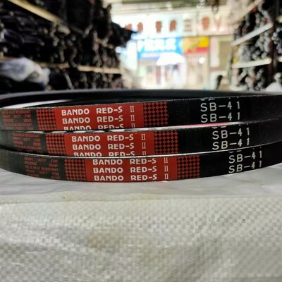 三角带红标REDS2-SB41久保田洋马井关沃得收割机皮带进口日本阪东