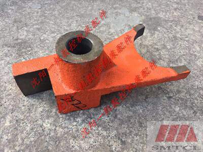 沈阳简易数控车床E-CA6140 EL6140床头箱拨叉 拨叉图号2022