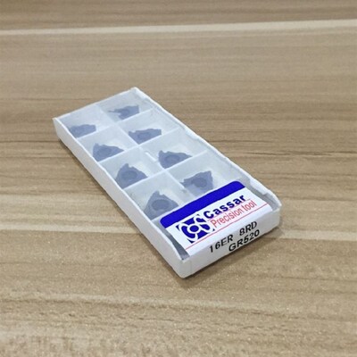 卡赛30度圆齿螺纹数控刀片16ER/IR 8RD/6RD/10RD GR520钢件不锈钢