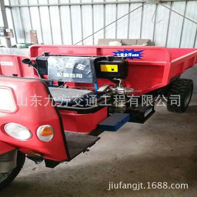 海工地自三卸柴油三轮车上输2.3米长混凝土运车电动96674马力