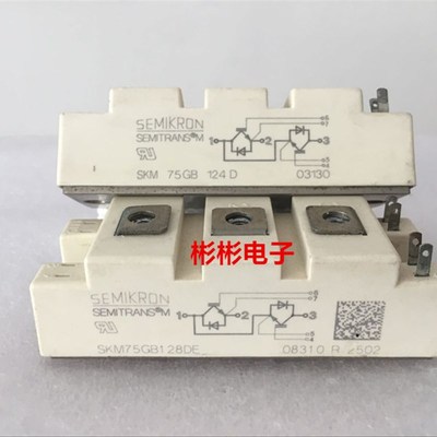 SKM75GB123D SKM75GB124D SKM75GB128D西门康原装拆机IGBT模块75A