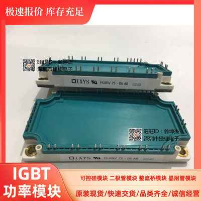 直拍DP75H1200T10174 DP40F1200T101841 MUBW50-12A8 MUBW75-12T8