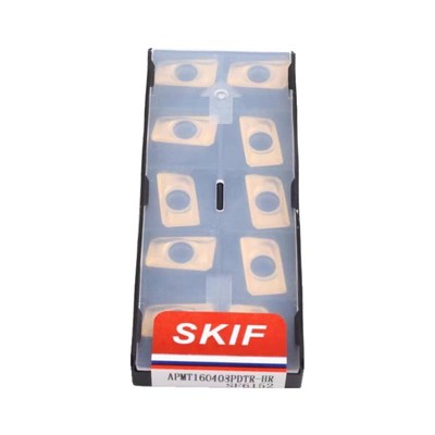 SKIF模具铣刀片大R0.8刀粒直角铣刀片APMT160408PDTR-HR SF6152