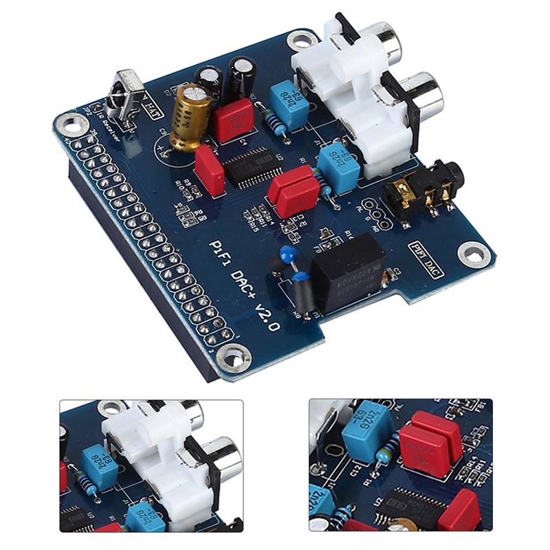 树莓派HIFI DAC+声卡 I2S接口 pifi DAC+ V2.0 PIFI Digi DAC