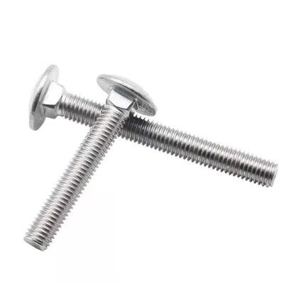 不锈钢201半圆LPP头方颈螺栓G128马亮车螺丝M5M6BMM10M12现货洗白