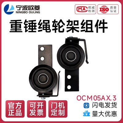 宁波欧菱重锤绳轮架组件OCM05AX.3电梯配件