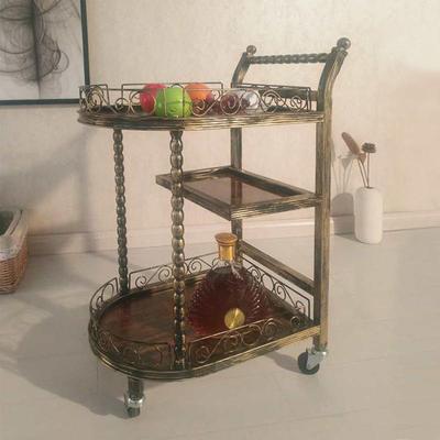 院推车置物架三层锦wnF6AZhH移动铁艺美仪纹绣器火罐工甲具小车标